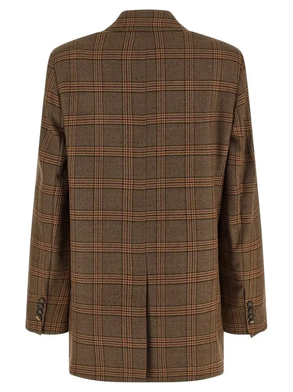 Max Mara Mstalca Wool Blazer - Brown