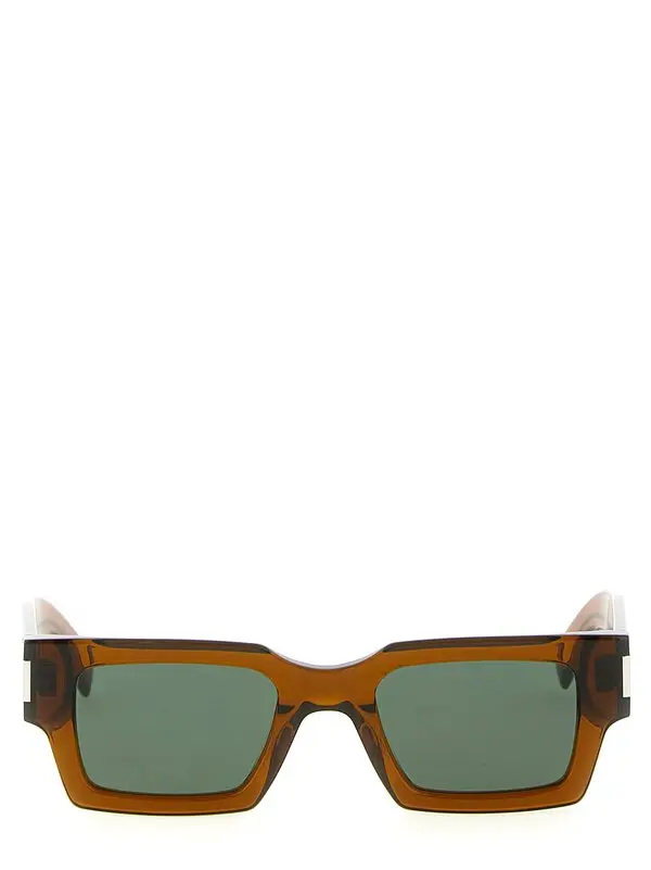 Saint Laurent Sl 572' Sunglasses - Brown