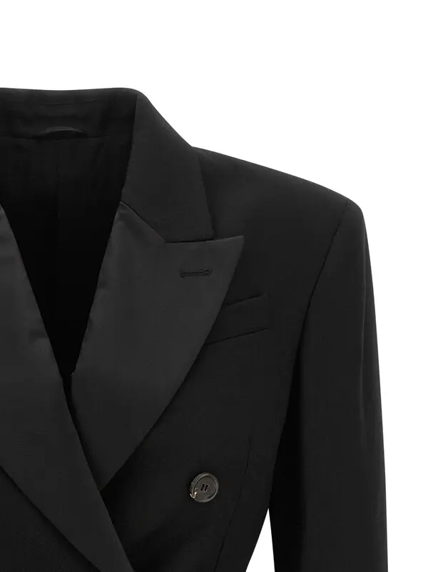 Brunello Cucinelli Double-breasted Virgin Wool Blazer