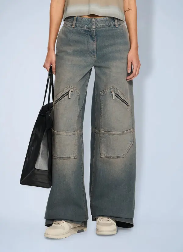 Off-White Big Pockets Denim Pants