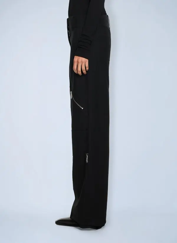 Off-White Gabardine Cargo Pants