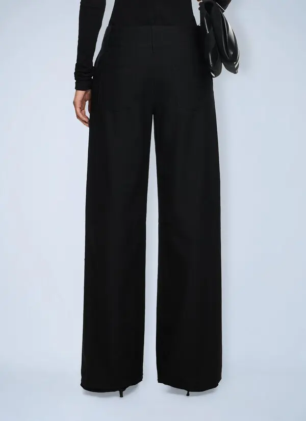 Off-White Gabardine Cargo Pants