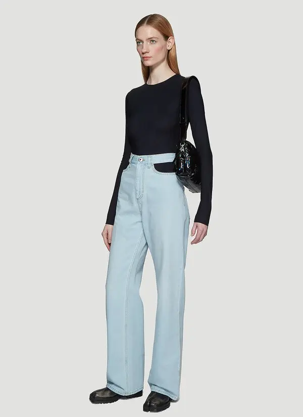MAISON MARGIELA Cut-out Jeans