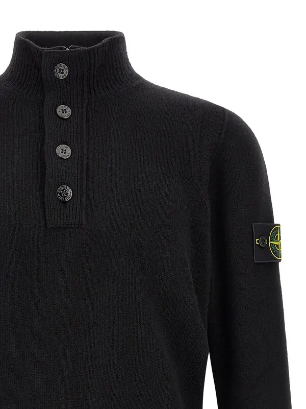 Stone Island 5100040' Sweater - Black