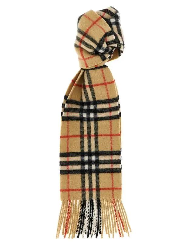 Burberry Cashmere Scarf - Cream