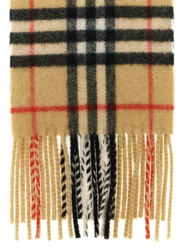 Burberry Cashmere Scarf - Cream