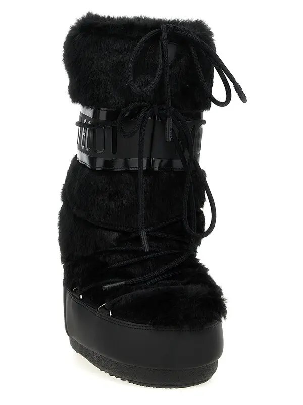 Moon Boot Icon Faux Fur' Boots