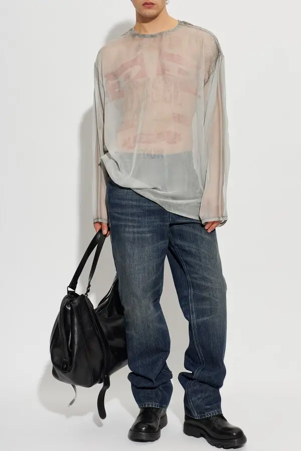 DIESEL® T-shirt ‘t-doublex-ls