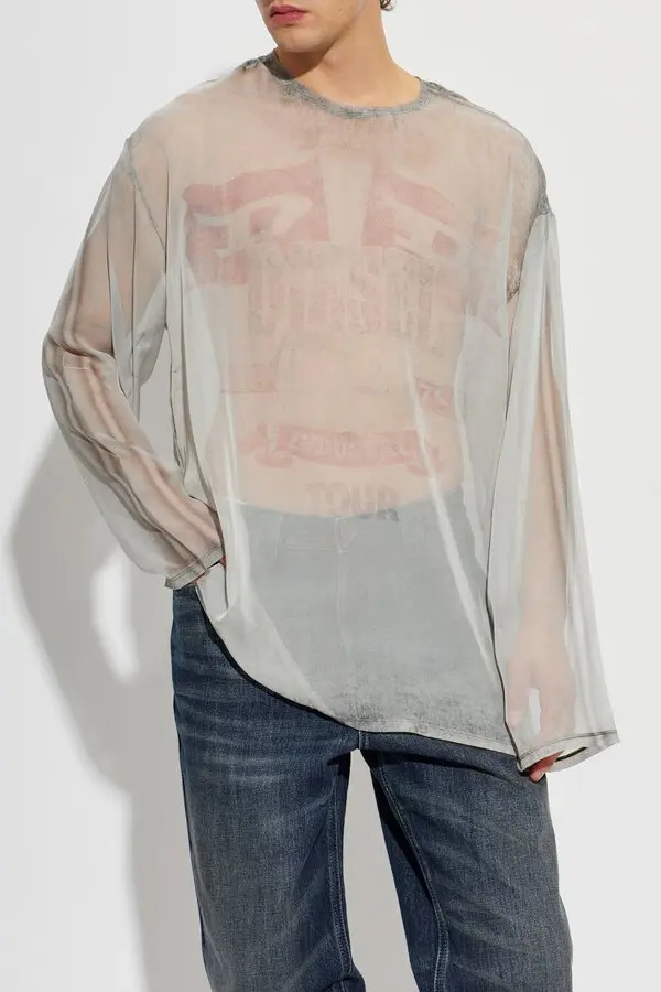 DIESEL® T-shirt ‘t-doublex-ls
