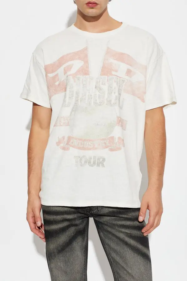DIESEL® T-shirt ‘t-normes-hmbp - White