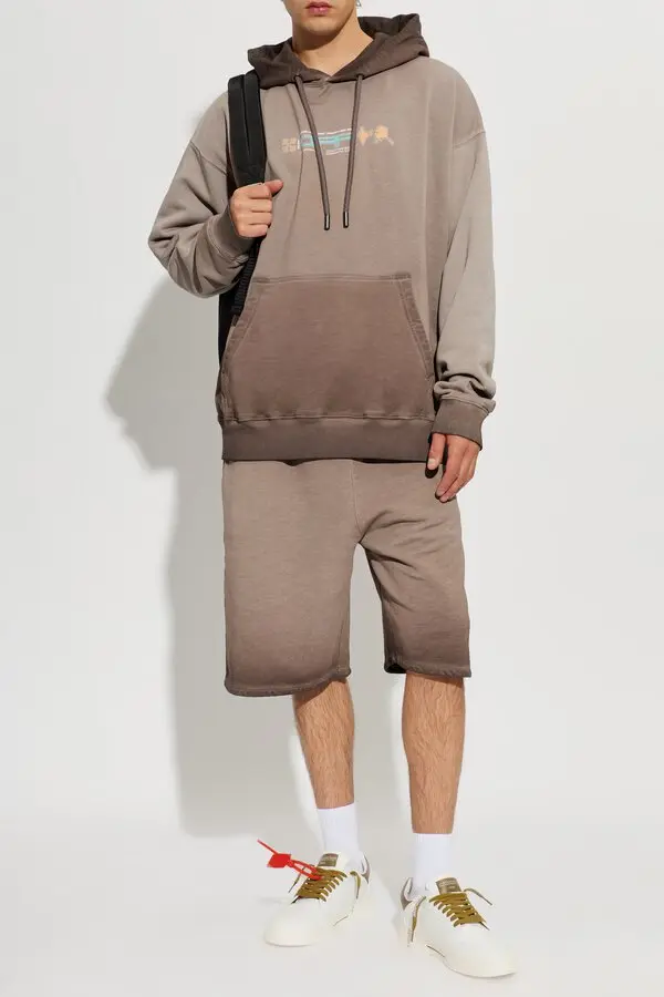 Off-White Printed Sweat Shorts