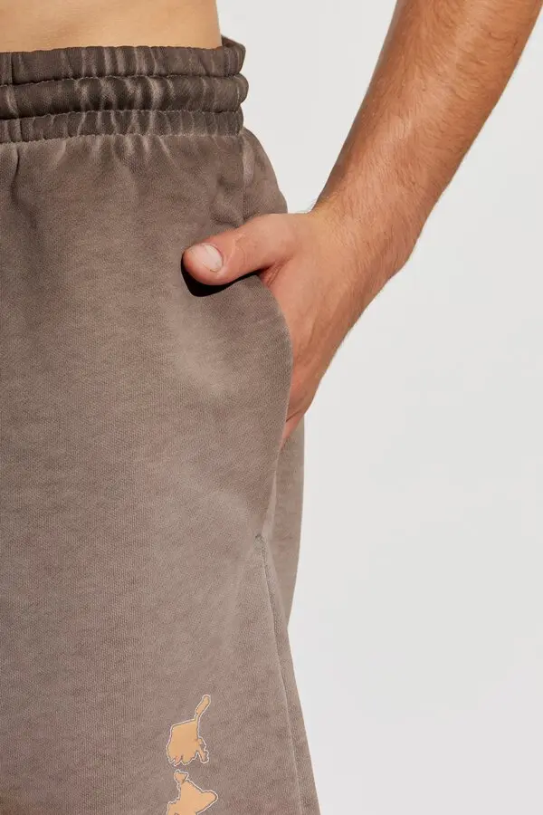 Off-White Printed Sweat Shorts