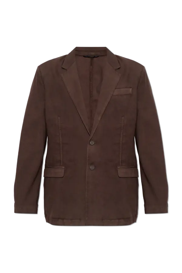 DIESEL® Wool Blazer ‘j-creed-aecb - Brown