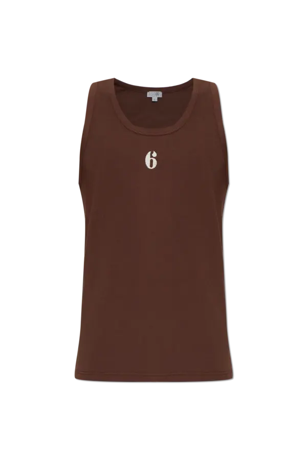 MAISON MARGIELA Lingerie Top - Brown
