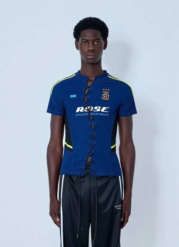 Martine Rose Lace-up Athletic Jersey