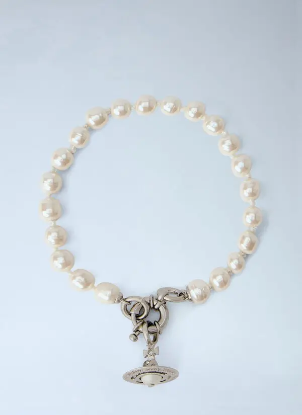 VIVIENNE WESTWOOD Aleksa Bracelet - Cream