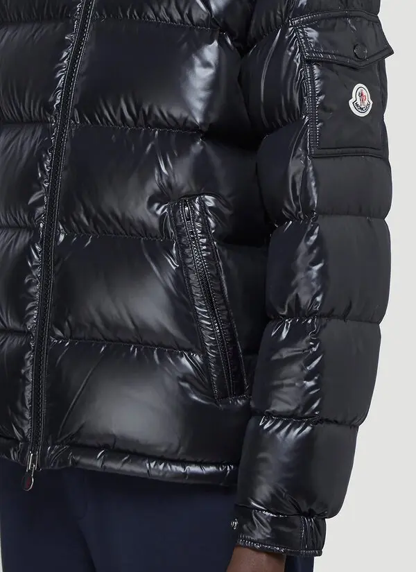 Moncler Detachable Hood Padded Down Jacket