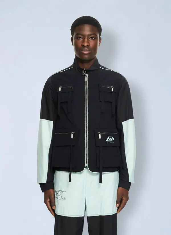 Off-White Cordura Multipocket Vest - Black