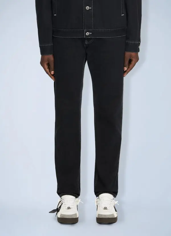 Off-White Half Arrow Tapered Jeans