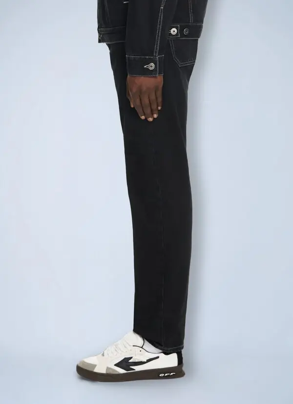 Off-White Half Arrow Tapered Jeans