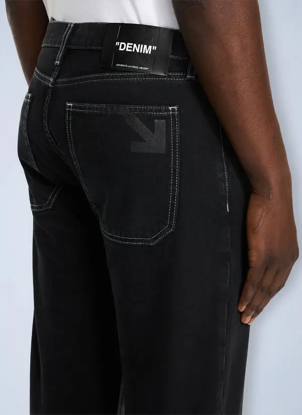Off-White Half Arrow Tapered Jeans
