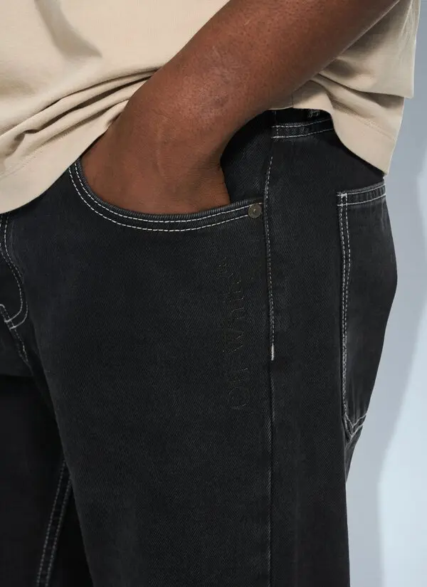 Off-White Half Arrow Slim Relaxed Jeans
