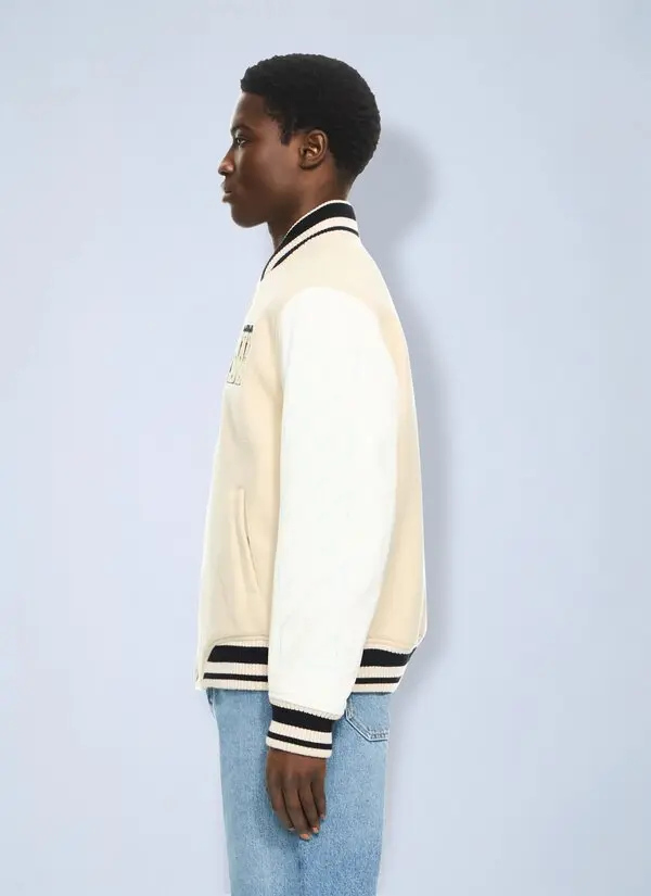 Off-White Star Logo Varsity Jacket