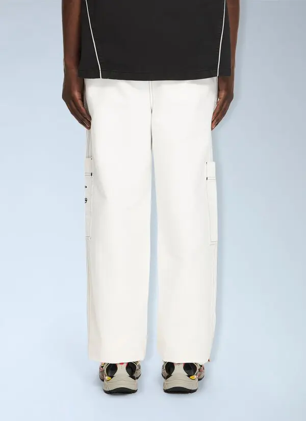 Off-White Script Gd Cot Cargo Pant - White