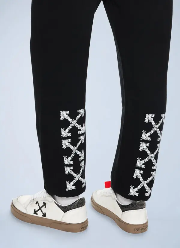 Off-White Heraldic Arrow Cuffed Sweatpant