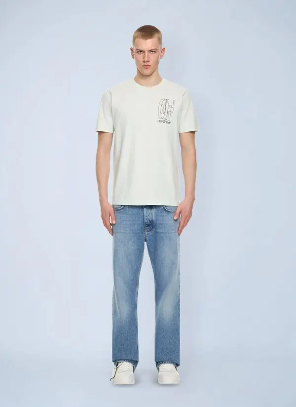 Off-White Outline Double Arrow Slim T-shirt