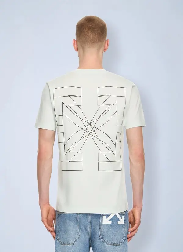 Off-White Outline Double Arrow Slim T-shirt