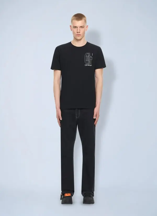 Off-White Outline Double Arrow Slim T-shirt