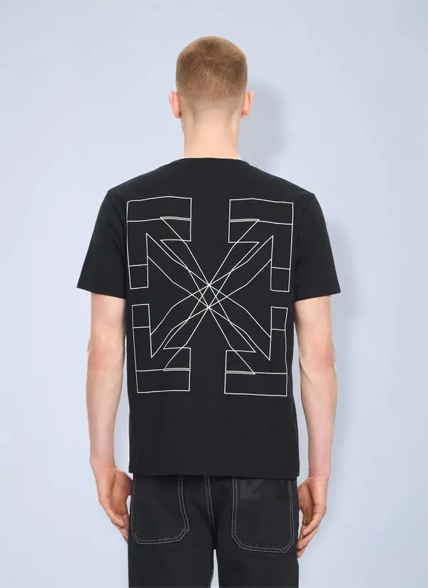 Off-White Outline Double Arrow Slim T-shirt