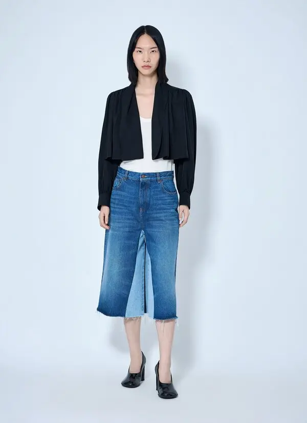 Chloé Gathered Cropped Jacket