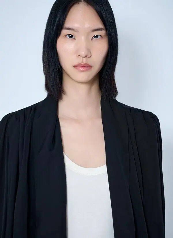 Chloé Gathered Cropped Jacket