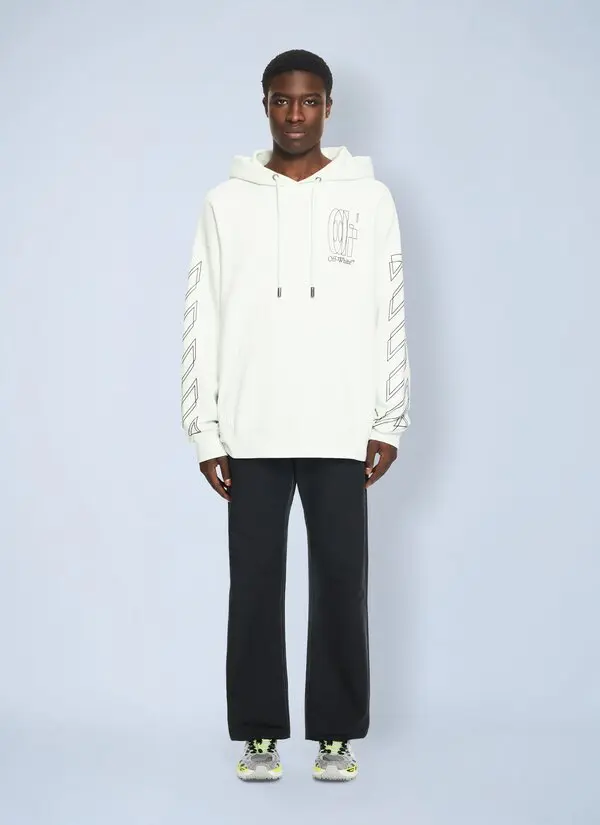 Off-White Outline Double Arrow Skate Hoodie