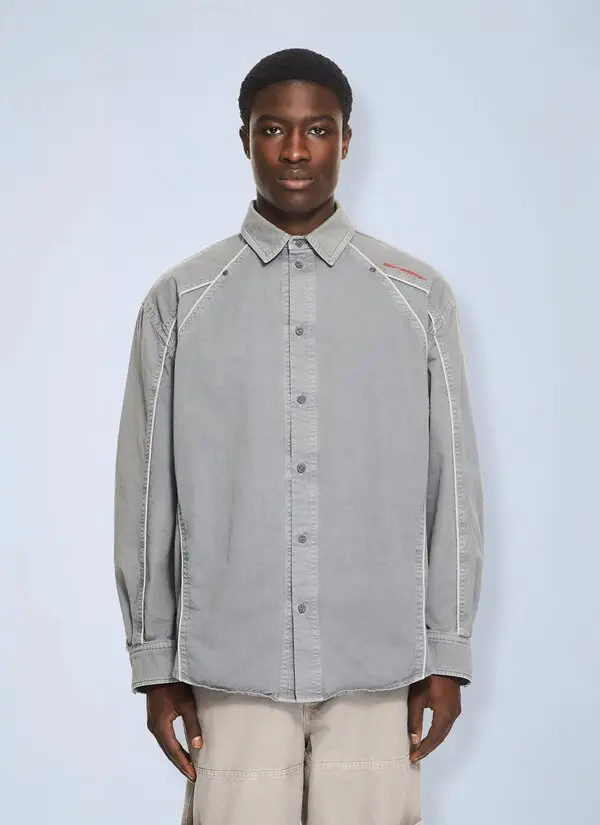 Off-White Garment-dyed Sporty Shirt