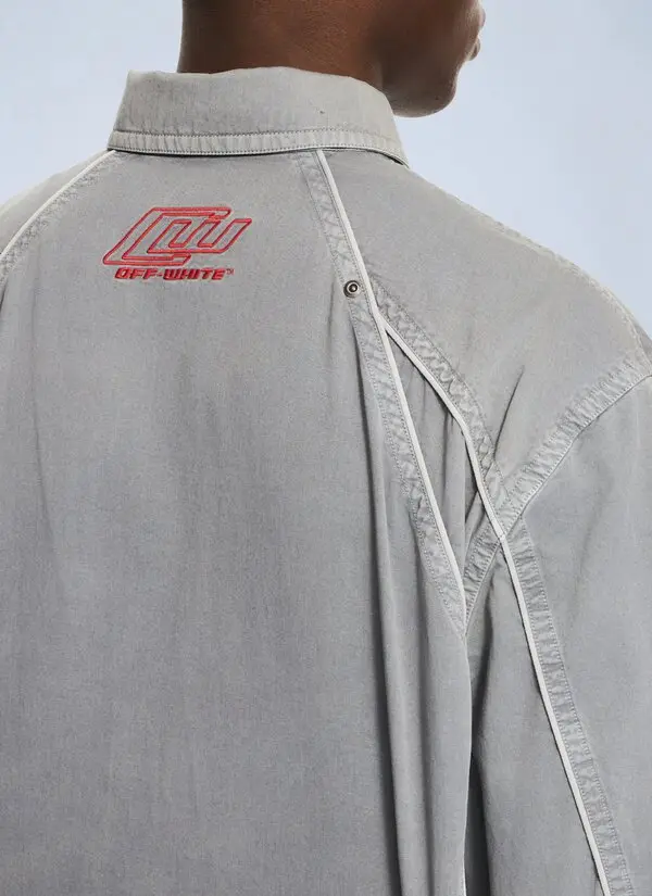 Off-White Garment-dyed Sporty Shirt