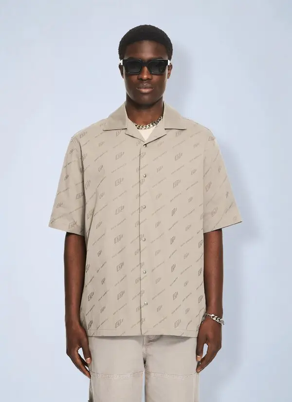 Off-White Owr Cotnyl Jacq Bowl Shirt