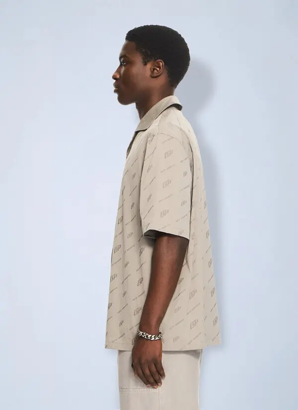 Off-White Owr Cotnyl Jacq Bowl Shirt