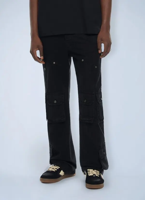 Off-White Owr Gd Cot Multipkt Relax Pant