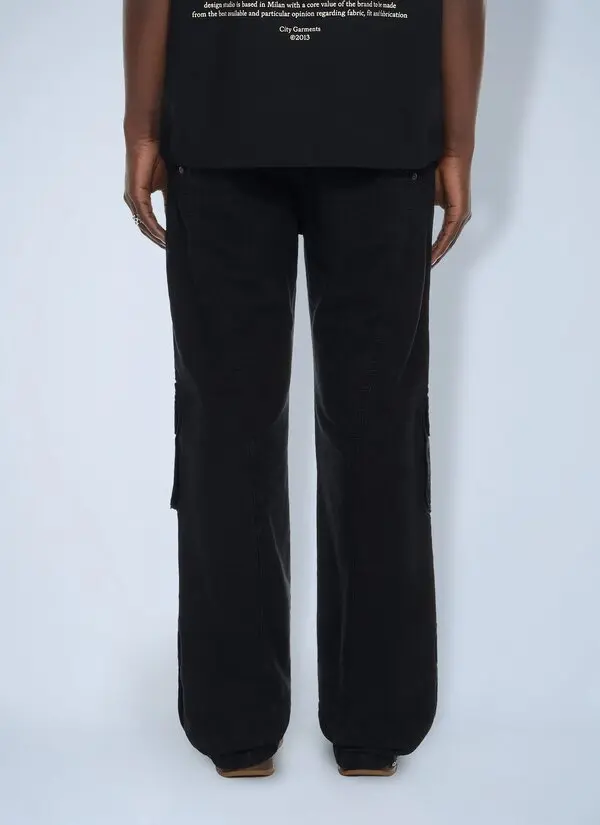 Off-White Owr Gd Cot Multipkt Relax Pant