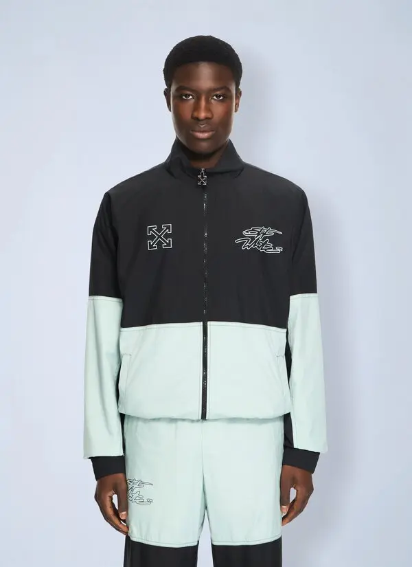 Off-White Marker Nylon Relaxed Tracktop