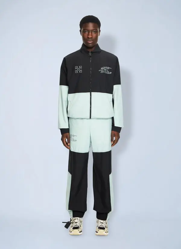 Off-White Marker Nylon Relaxed Tracktop