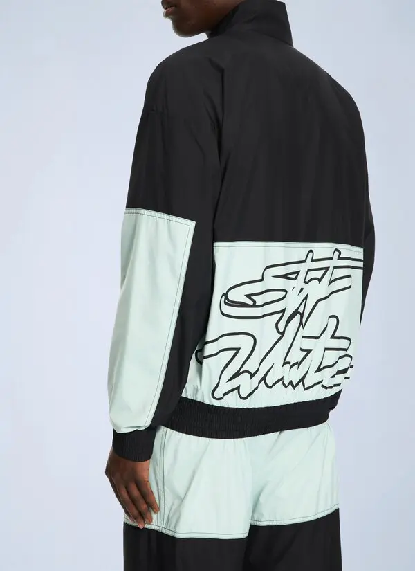 Off-White Marker Nylon Relaxed Tracktop
