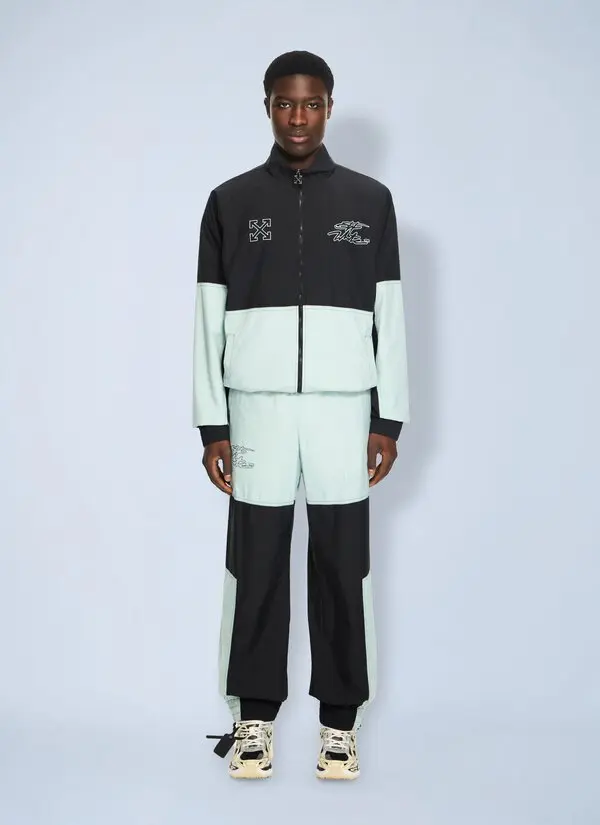 Off-White Marker Nylon Relaxed Tracktop