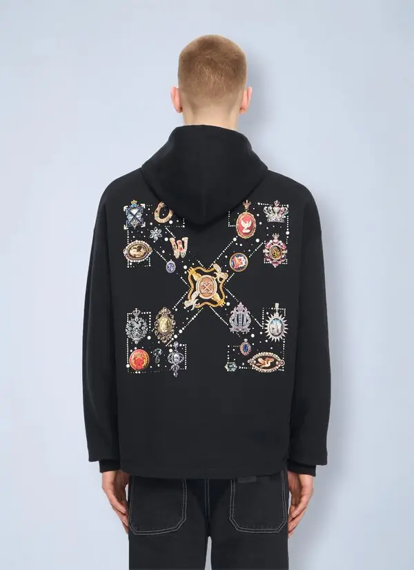 Off-White Jewel Arrow Loose Hoodie