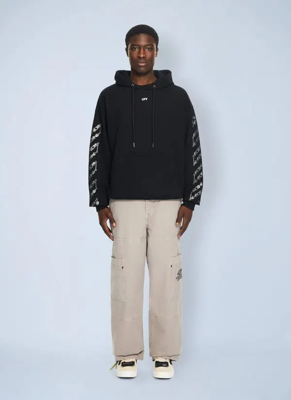 Off-White Chain Arrow Diagonal Skate Hoodie