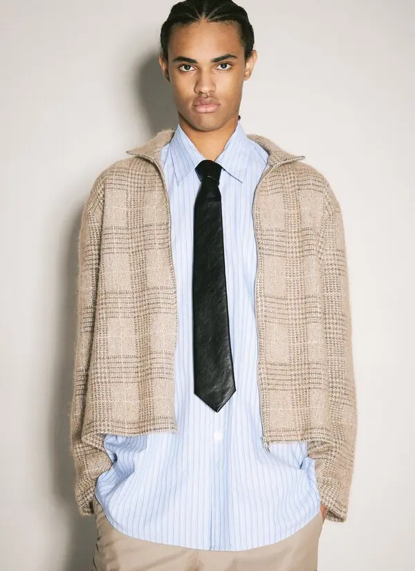 Our Legacy Faux Leather Tie