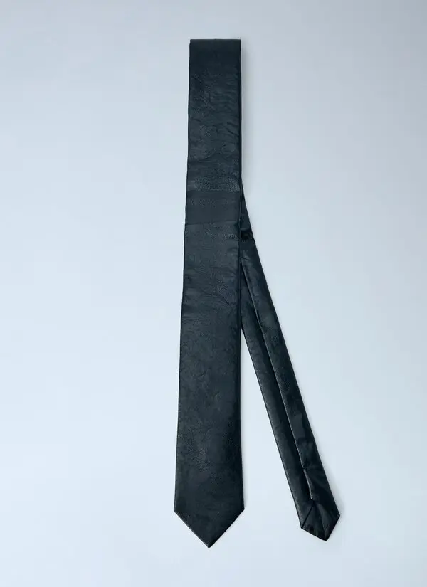 Our Legacy Faux Leather Tie
